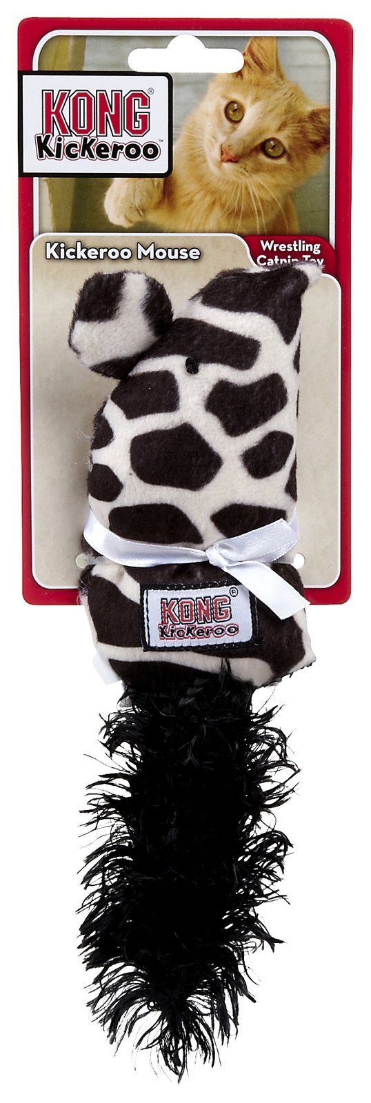 KONG Cat Toys - Interactive Kickeroo Mouse Cat Toys