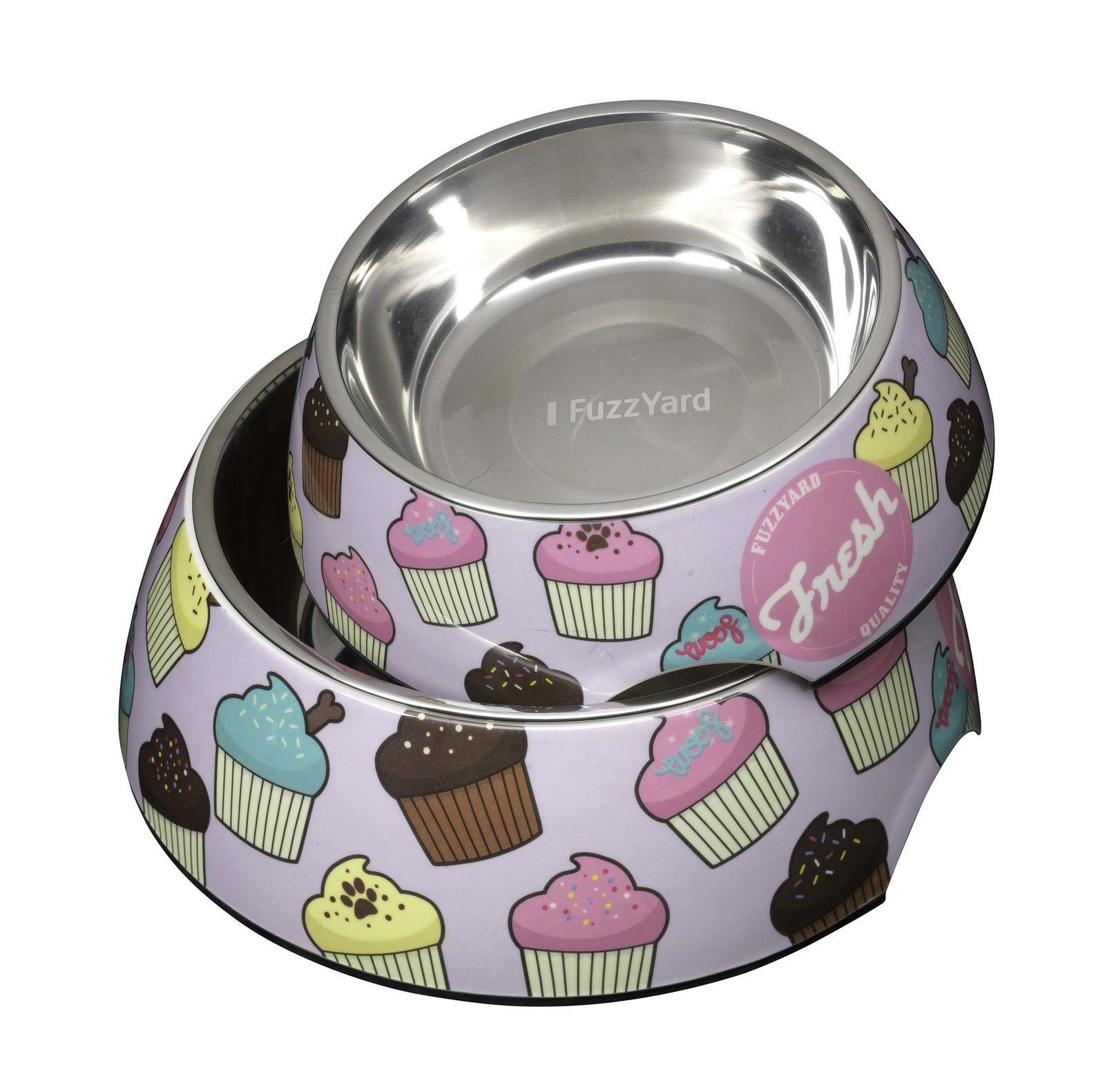 Stainless Steel Bowls | Fuzzyard "Fresh" Cupcake Melamine Bowl