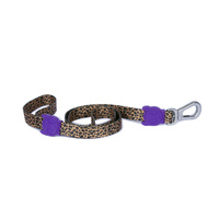 Zee Dog Honey Leopard Power Hook Dog Leash