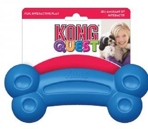 KONG Quest Bone Treat Dispensing Toy for Large Dog