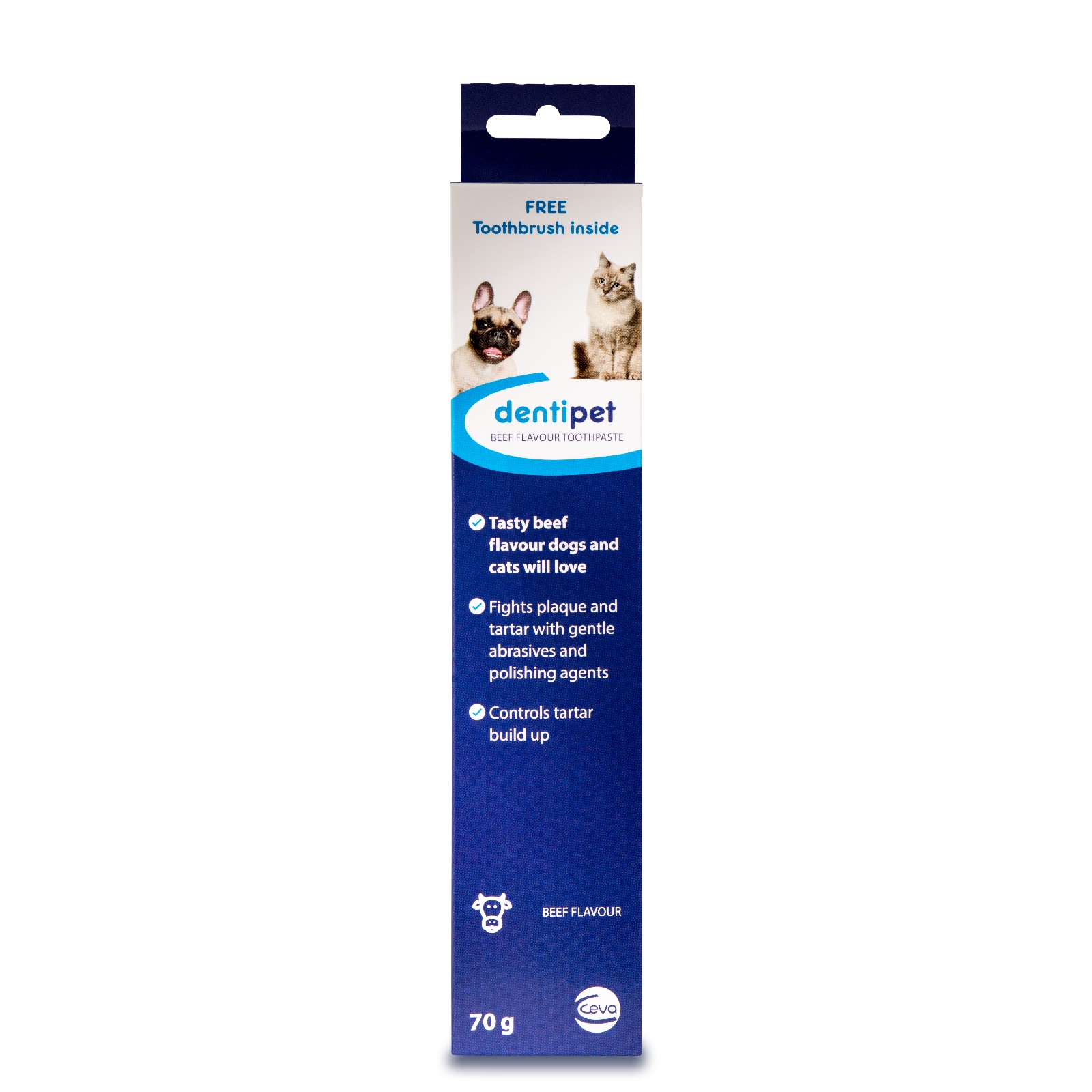 Dentipet Toothpaste for your Pet with BONUS Finger Toothbrush - Chicken