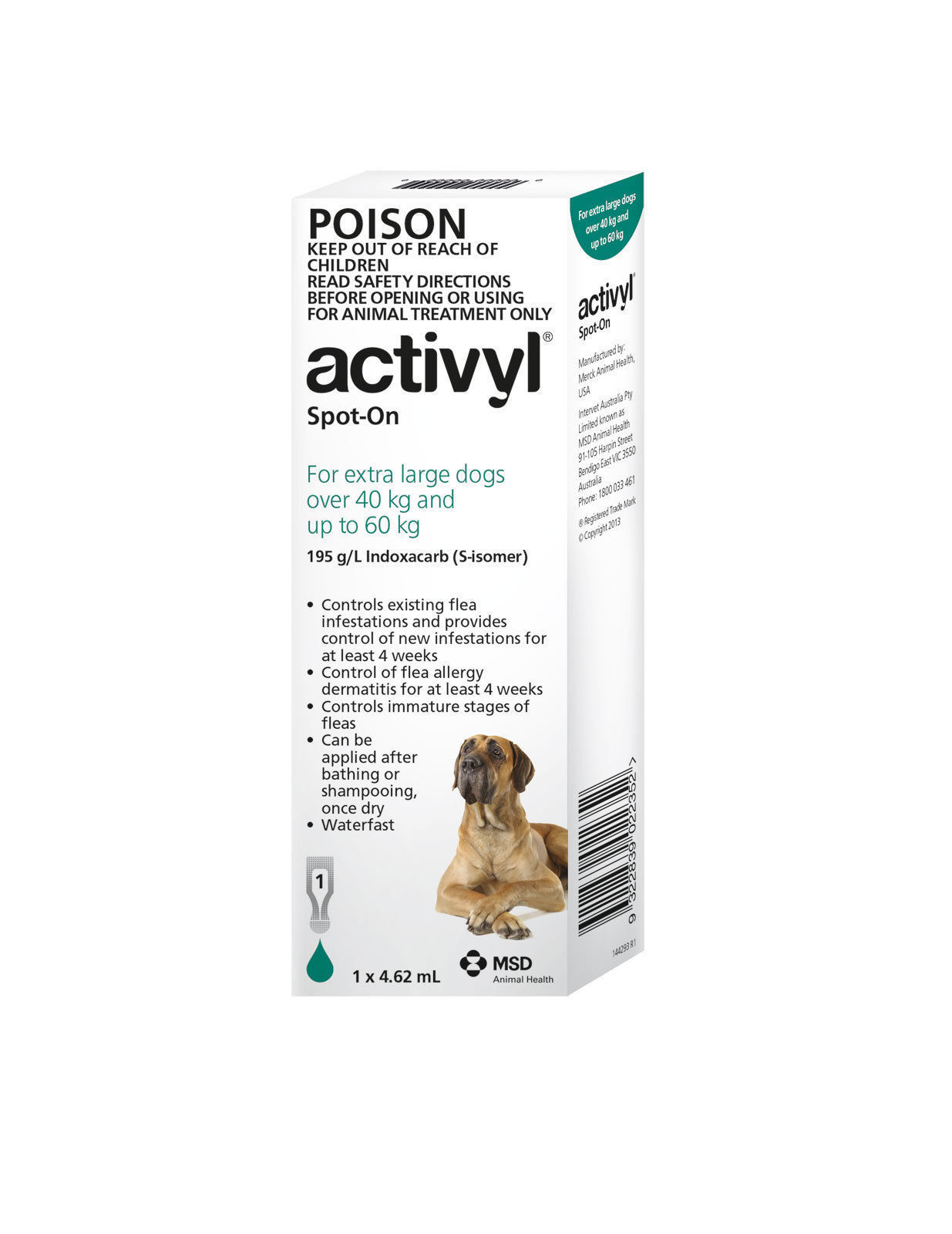 Activyl Spot-On Flea Control for Extra Large Dogs
