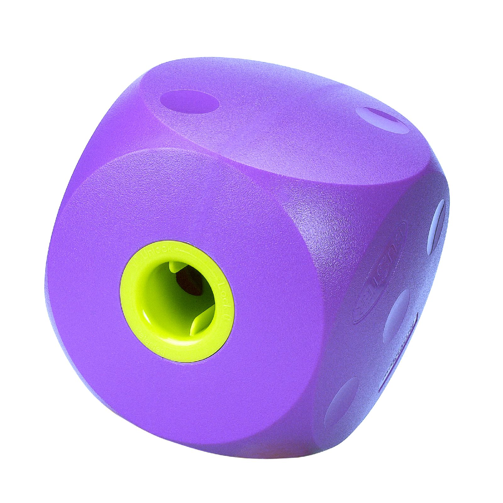 Buster Food Mini Cube Treat Dispensing Dog Toy - Purple