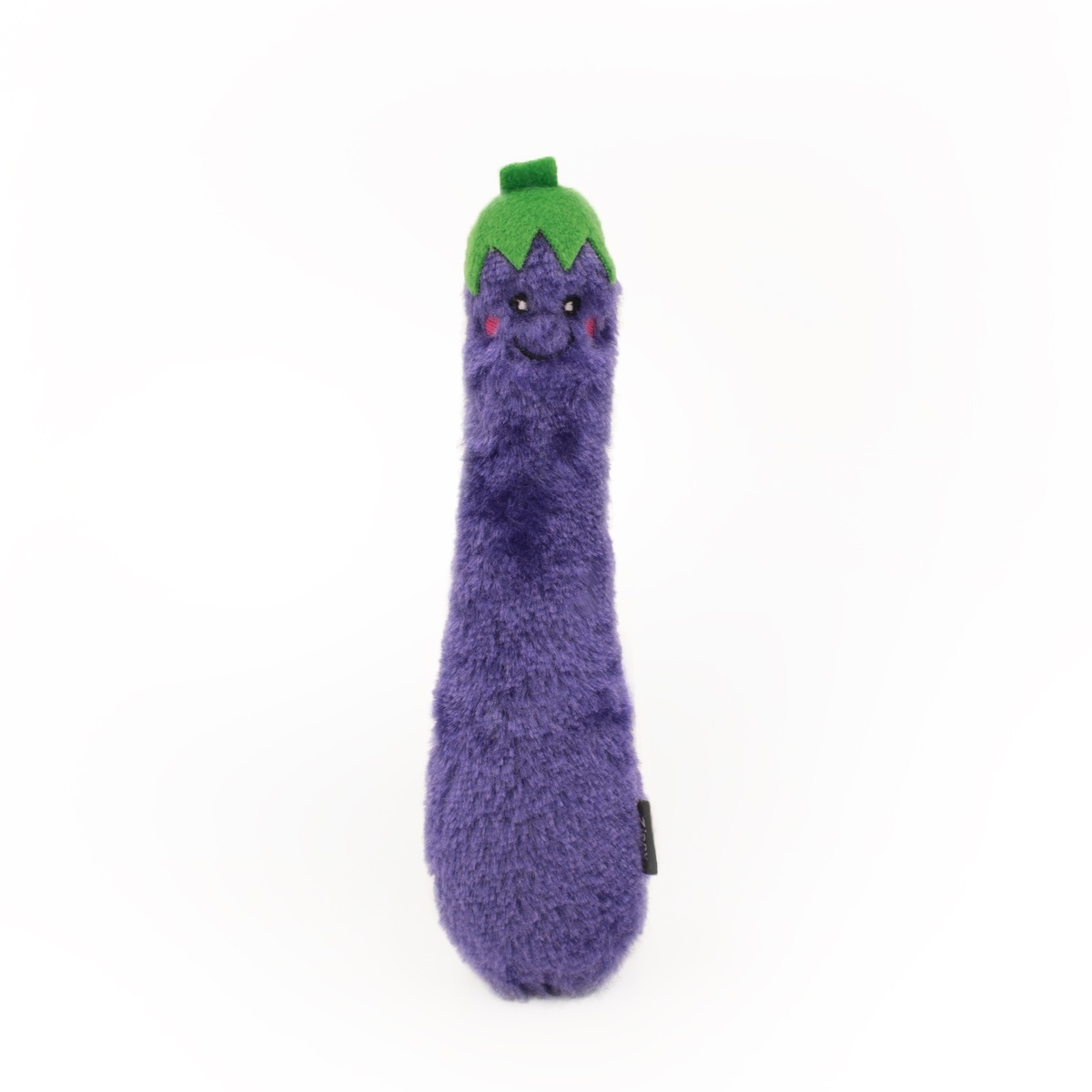 Zippy Claws Kickerz Eggplant Plush Catnip Cat Toy